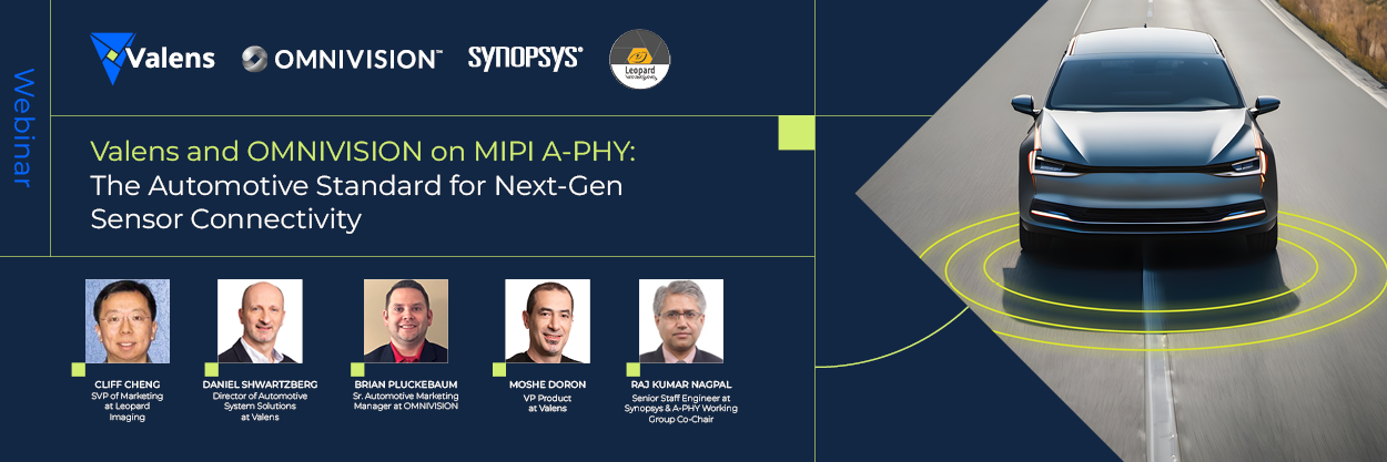 MIPI A-PHY – The Automotive Standard for Next-Gen Sensor Connectivity ...