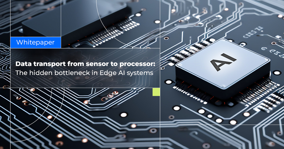 Data transport from sensor to processor: The hidden bottleneck in Edge ...